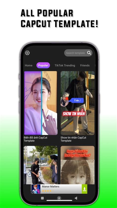 c template capcut template apk para android download