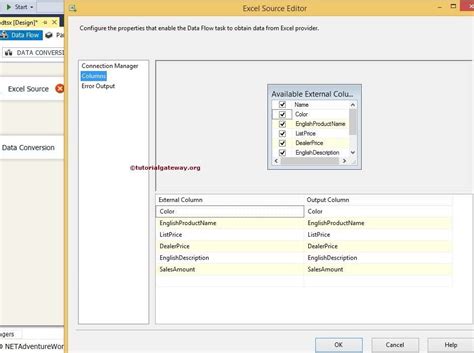 Ssis Data Conversion Transformation