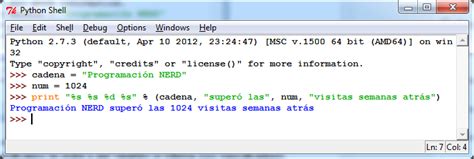 Python Entrada y salida de datos estándar