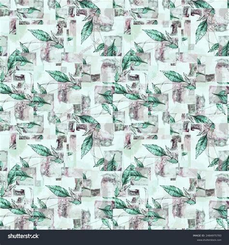 Geomeric Drawing Print Pattern Wallpaper Abstract Stock Illustration 2484975793 Shutterstock