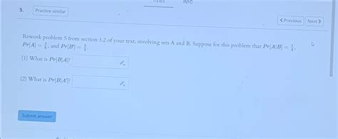 Solved Rework Problem 5 From Section 3 2 Of Your Text Chegg Com