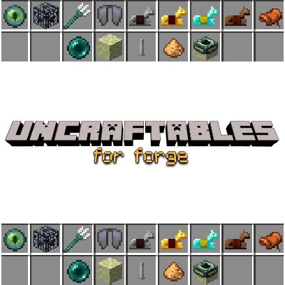 Uncraftables For Forge Minecraft Mods CurseForge