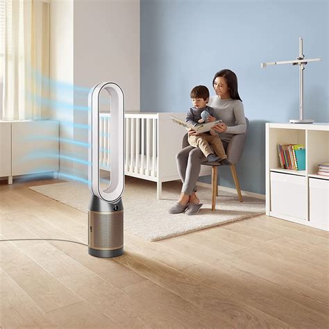 Buy Dyson Tp09 Smart Air Purifier With Curved And Magnetised Remote Control App Control White