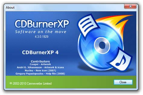 Cdburnerxp Screenshots