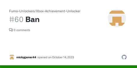 Ban · Issue 60 · Itslogicxbox Achievement Unlocker · Github