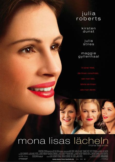 Mona Lisa Smile Movie Poster 2 Of 3 Imp Awards