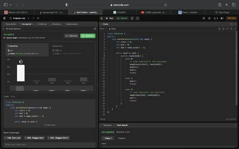 How To Solve Sort Colors Problem Of Leetcode Saurav Singh Posted On