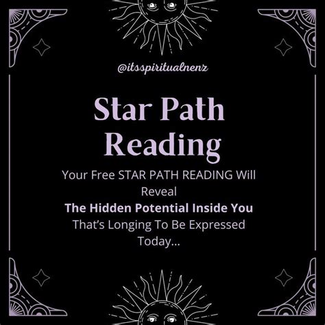 Free Star Path Reading Unlock Your Hidden Potential