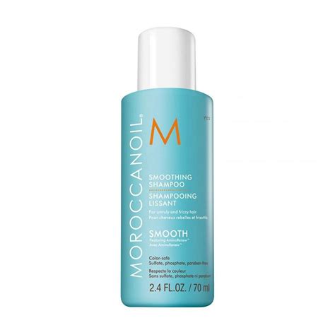 Разглаживающий шампунь для непослушных и вьющихся волос Moroccanoil ...