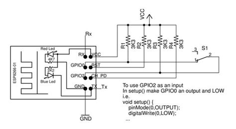How To Use Esp 01 Esp 01s Pins And Leds 9 Steps Instructables