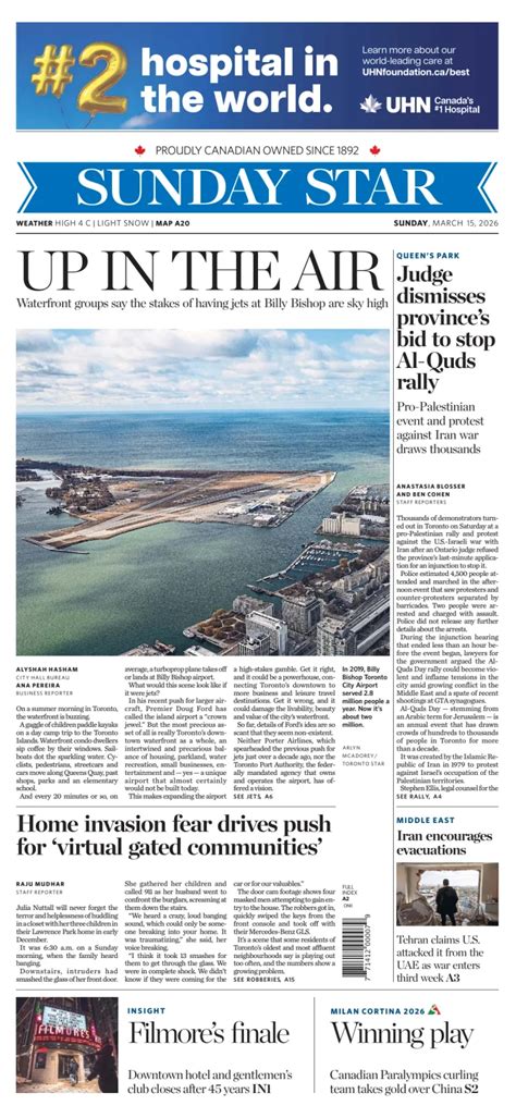 Toronto Star Newspaper Subscription Pressreader