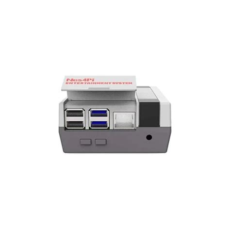 Retro Gaming Nes4pi Casefanheatsink For Raspberry Pi 4