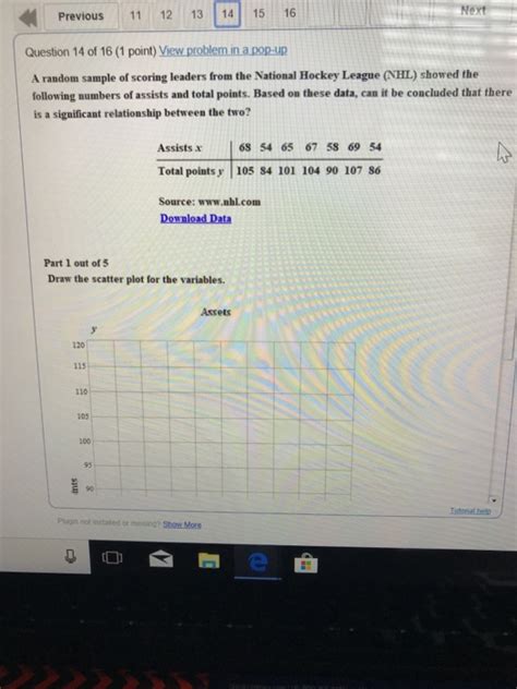 solved previous 11 1213 1415 6 question 14 of 16 1 point