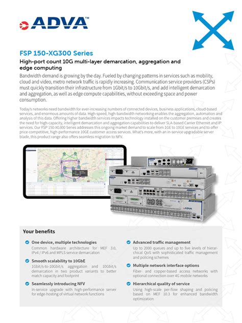 Fsp 150 Xg 300 Series Pdf Computer Network Quality Of Service