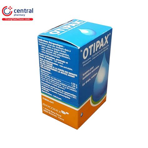 [CHÍNH HÃNG] Thuốc nhỏ tai Otipax: hướng dẫn sử dụng, giá bán