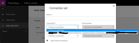 microsoft dynamics connection created for cds in powerapp platform