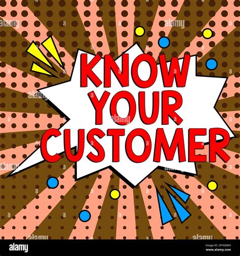 Conceptual Display Know Your Customer Conceptual Photo Marketing