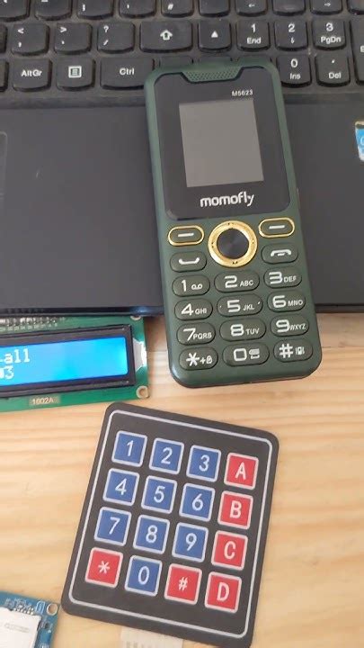 Homemade Phone Call Using Gsm And Arduino Arduino Arduinoproject