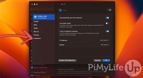 How To Get The Mac Address In MacOS Pi My Life Up