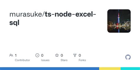 GitHub Murasuke Ts Node Excel Sql