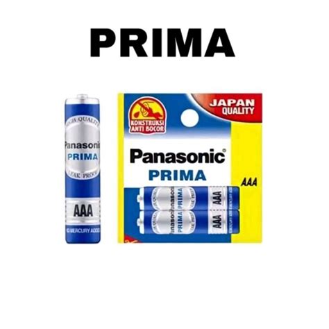 Jual Baterai Aa Aaa Panasonic A A Blue Prima Jam Dinding Remot Murah Per Pcs Shopee Indonesia