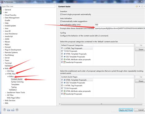 Eclipse设置java、html、xml、jsp自动代码提示eclipse中web打开显示代码 Csdn博客