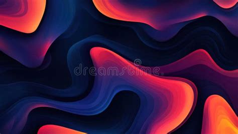 Abstract Waves Flow Seamlessly Creating Dynamic Visuals With Fluid