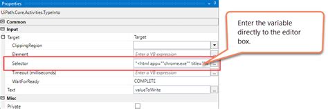 Aneejian Dynamic Or Variable Selectors In Uipath