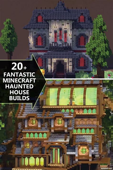 25 Eerie Minecraft Haunted House Builds Techshout