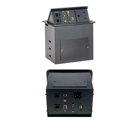 Multi Sunken Usb Desktop Socket Box With Sa Power Bps