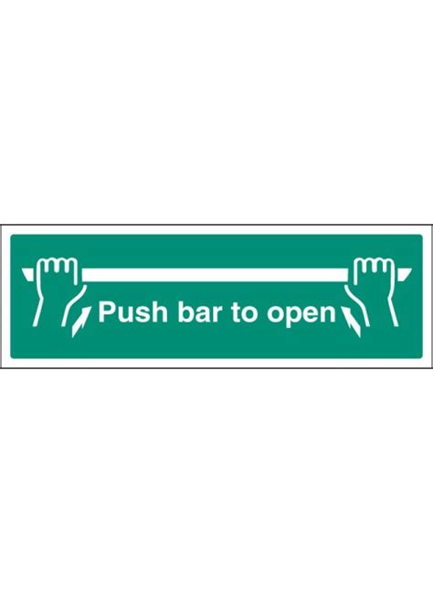 push bar to open