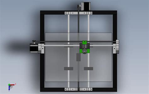 绘图仪 Solidworks 2018 模型图纸免费下载 懒石网