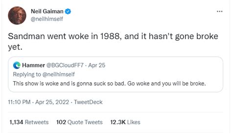 Neil Gaiman Says Sandman Has Always Been Woke - Bounding Into Comics