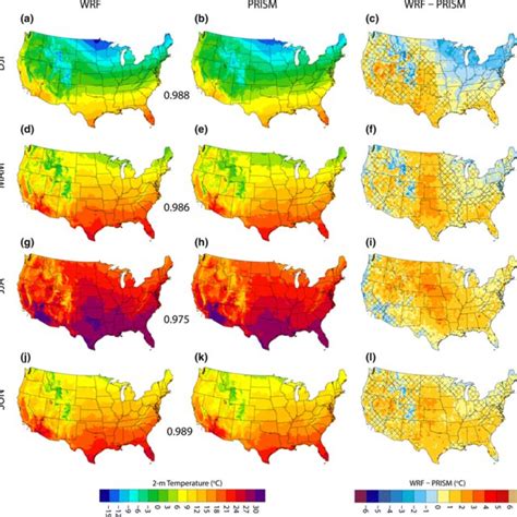 Spatial Pattern Comparison Of 13 Year Average Precipitation Mm