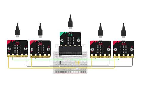 Circuit Design Star Network Tinkercad