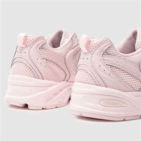 Womens Pale Pink New Balance Trainers Schuh