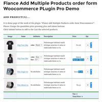 Add Multiple Products WooCommerce Plugin By Flance100 Codester