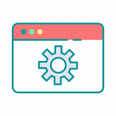 Code Coding Development Programming Project Setting Web Icon