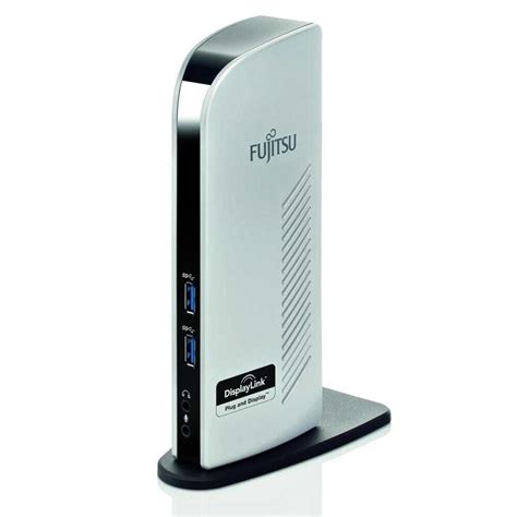 Buy Fujitsu Usb 3 0 Port Replicator 2x Usb Displayport Dvi Ethernet Dock Pr08 Psu Act