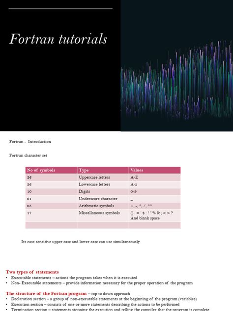 Fortran Tutorials2 1 Pdf Computer Program Programming