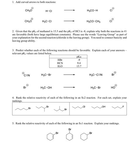 Solved Add curved arrows to both | Chegg.com