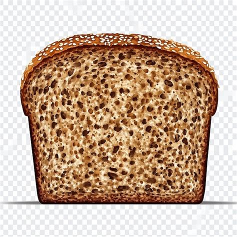 Quick Bread Isolated On White Background Premium Ai Generated Image