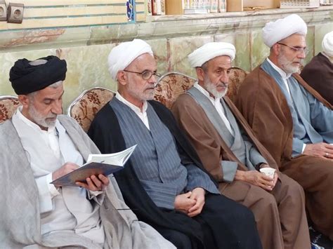 مراسم چهلم آیت الله حبیب الله طاهری مازندرانی آکردی در قم برگزار شد