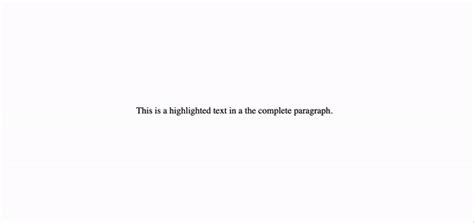 How To Highlight Text In Html Complete Guide With Examples