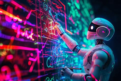ai helps people solve complex problems stock image image of computer