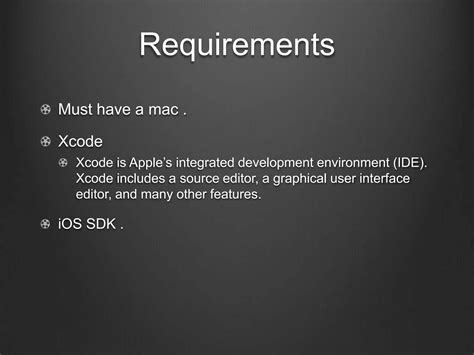 IOS Development Introduction PPT