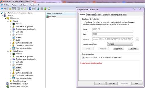 Error 9421 Invalid Search Catalog Status Laserfiche Answers