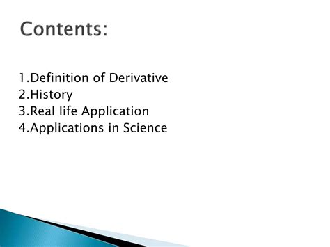 Applications Of Derivative Pptx Physics Science