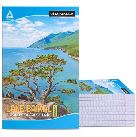 Printed Laminated Paper Cover Classmate 160 Pages A4 Notebook