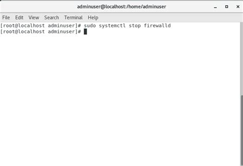 how to disable or turn off the firewall on centos